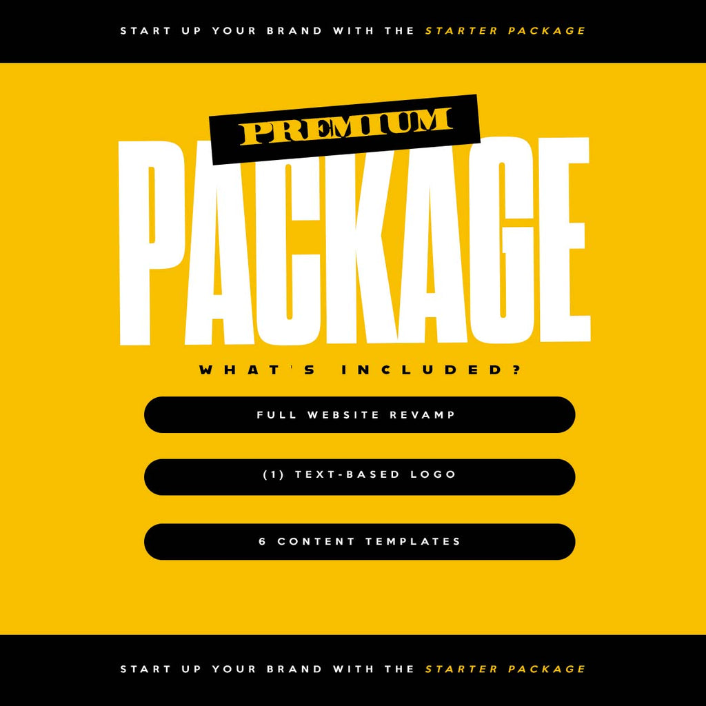 Premium Package – AngelicGraphicsLLC